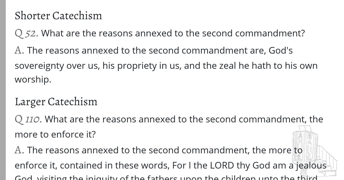 Westminster Daily | What are the reasons annexed to the second ...